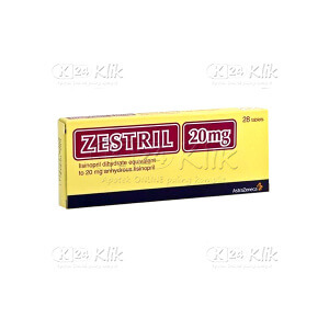 Zestril 20 Mg Tablet - Manfaat, Dosis, Efek Samping ...